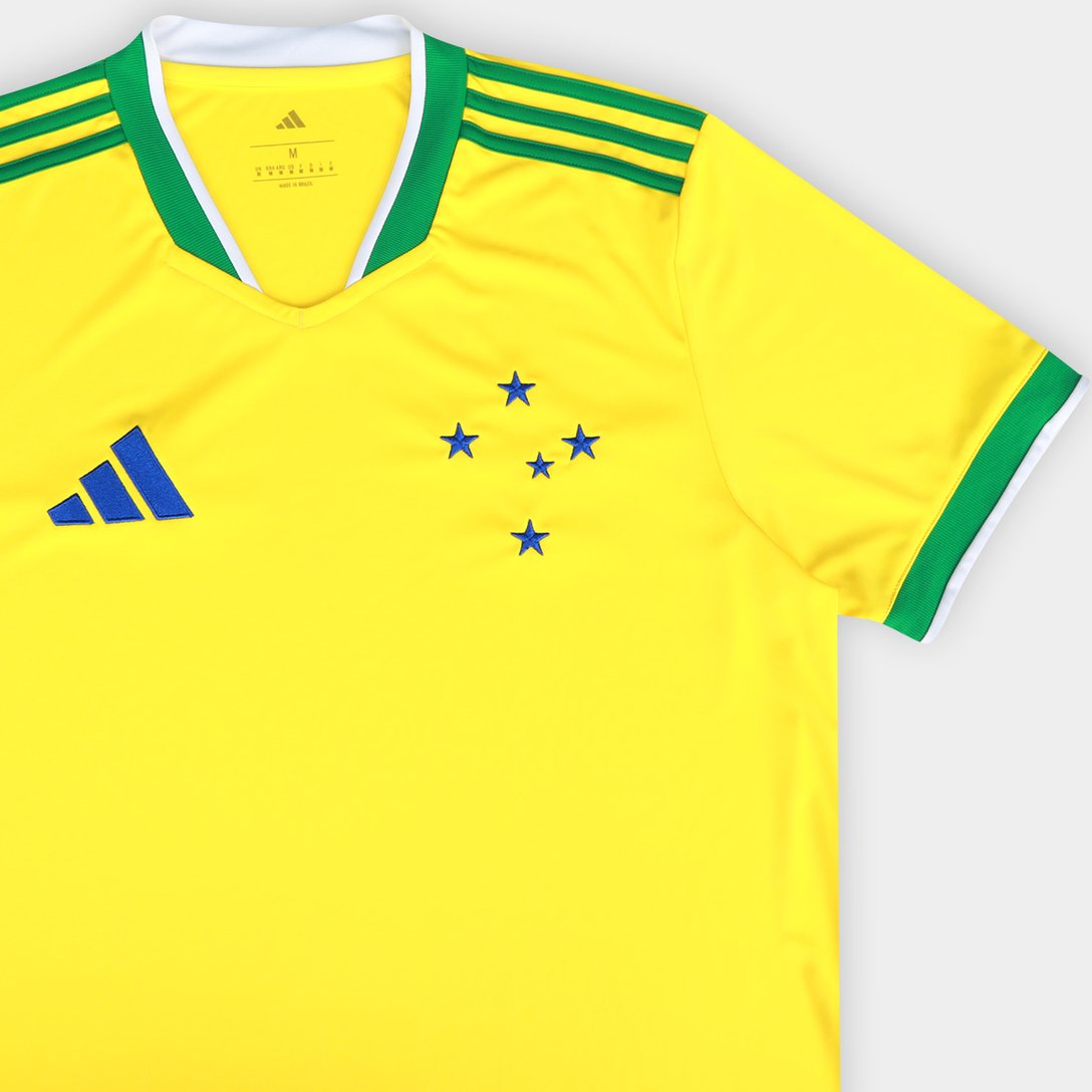 Camisa Masculina Cruzeiro Brasil Adidas 2026 | Loja do Cruzeiro