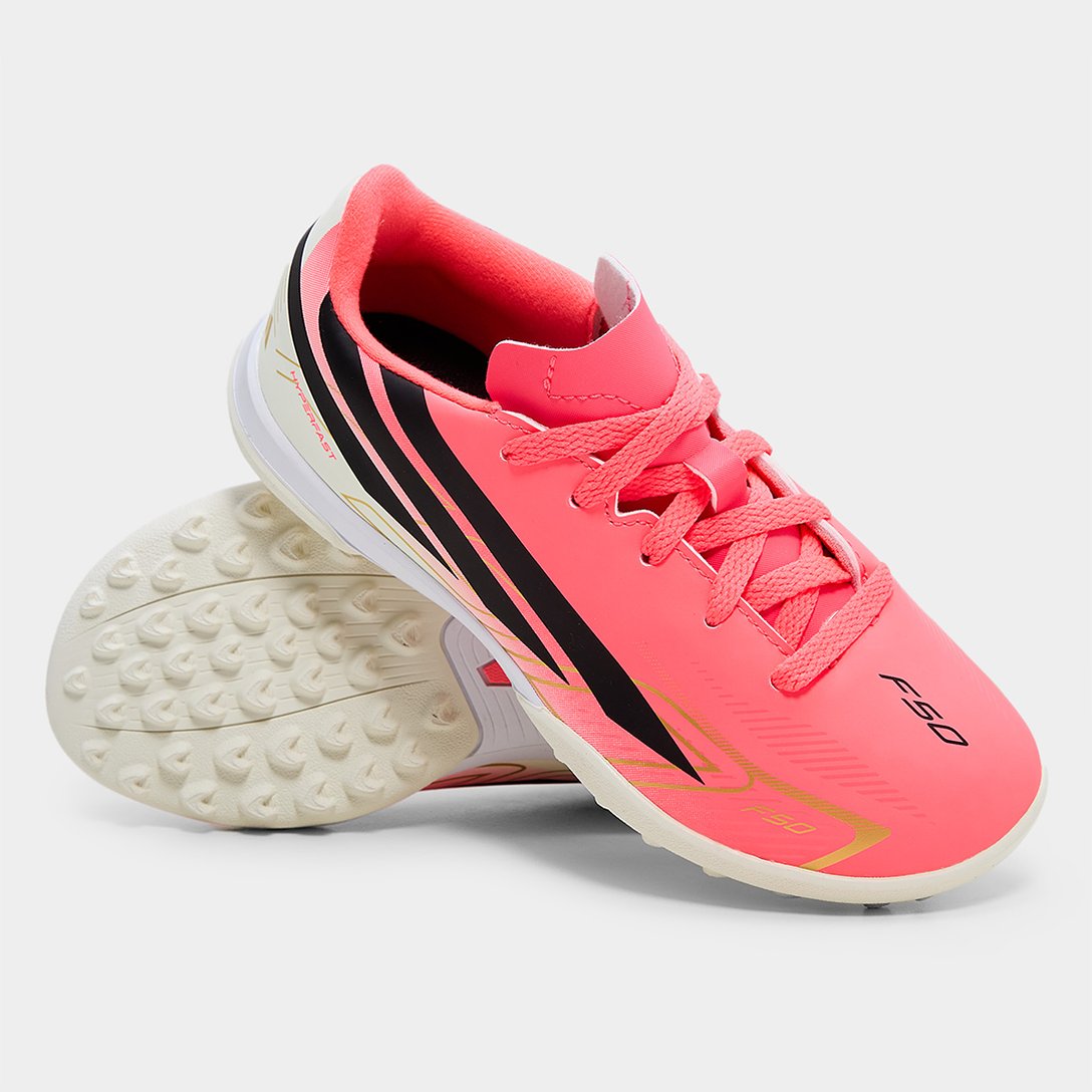 Chuteira Infantil Society Adidas F50 Hyperfast Club Copa Do Mundo ...
